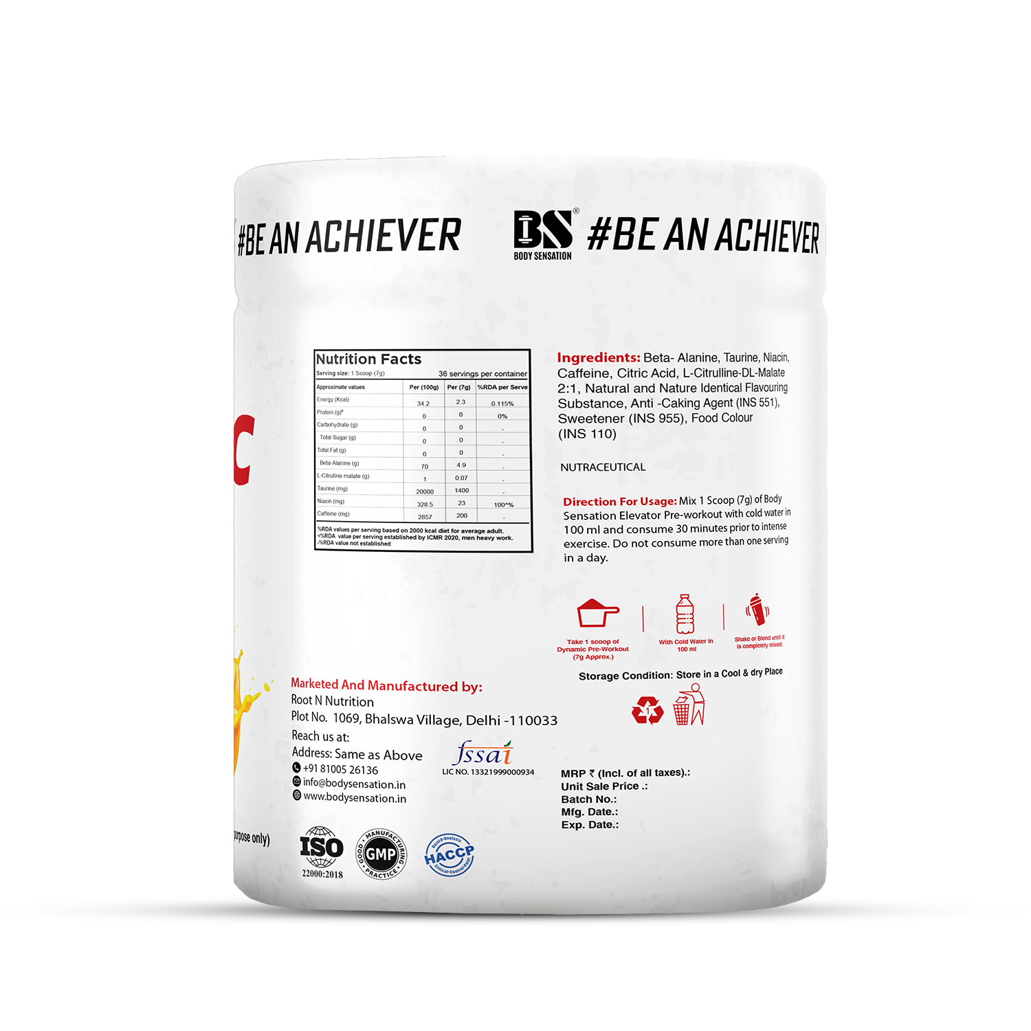 Shop 100% Best and Premium Quality Elite Dynamic Pre Workout – Body ...